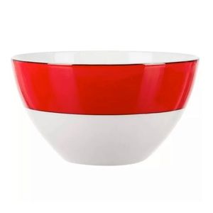 kate spade | Dining | Lenox Rutherford Circle Red Kate Spade China Bowl ...